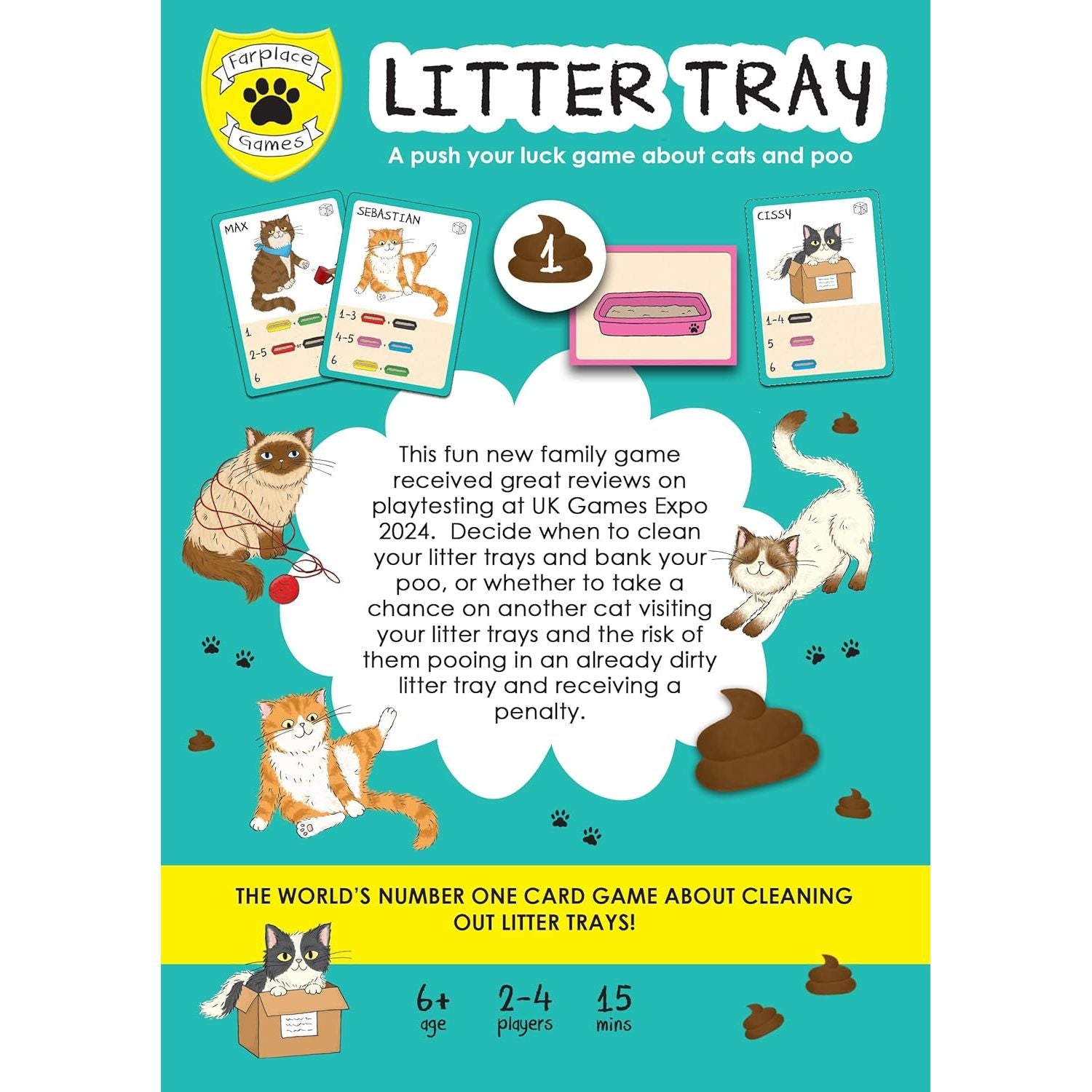 Litter Tray Card Game – The Cat Gallery