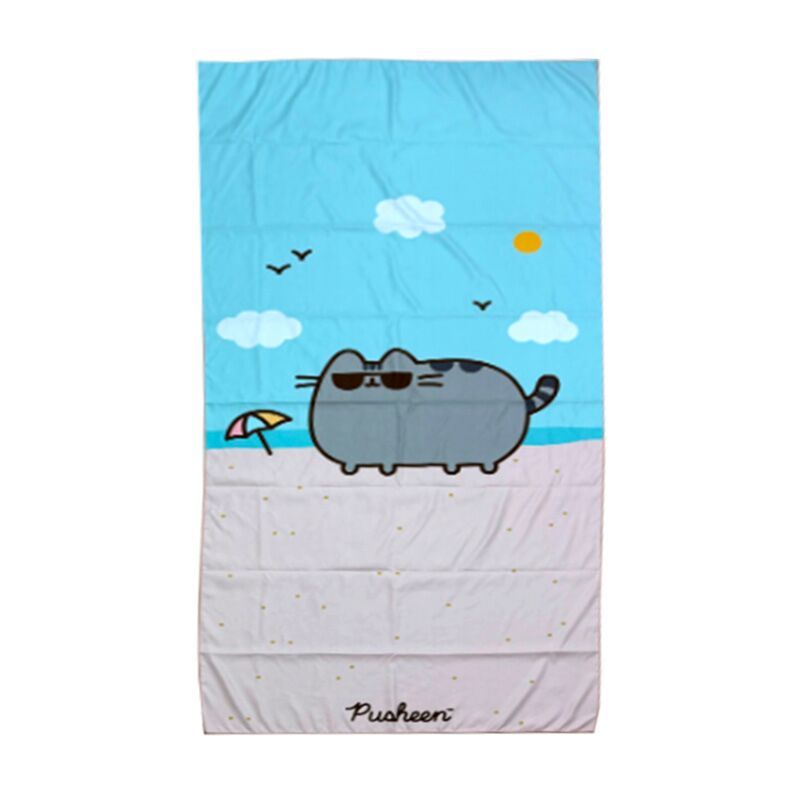 Pusheen the Cat Microfibre Beach Towel – The Cat Gallery