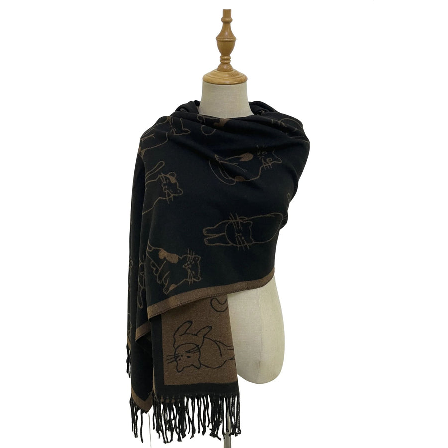 Cat Themed Scarves – The Cat Gallery