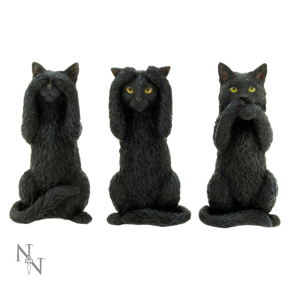 Three Wise Cats | Lisa Parker Cat UK – The Cat Gallery